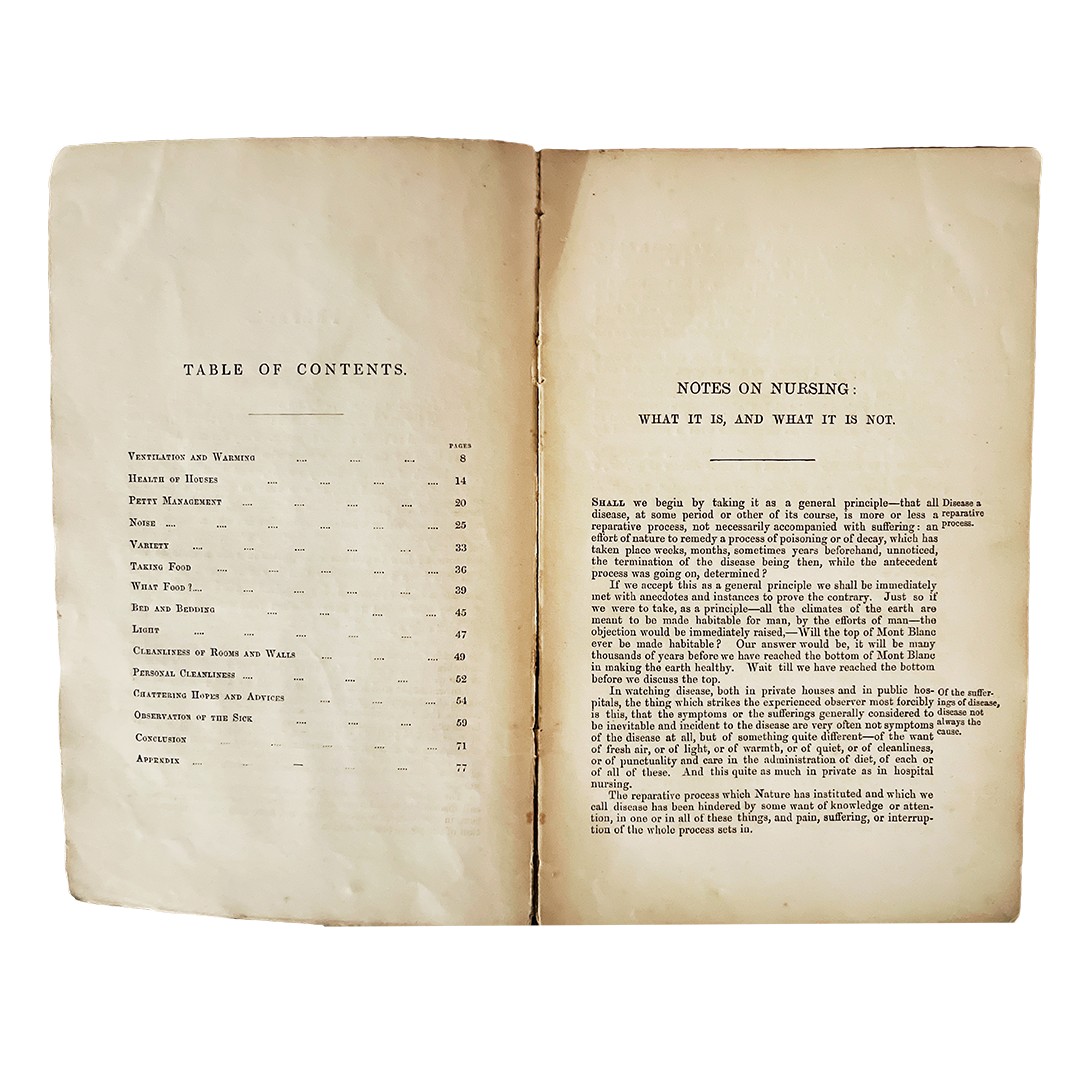 Florence Nightingale | Notes on Nursing Book