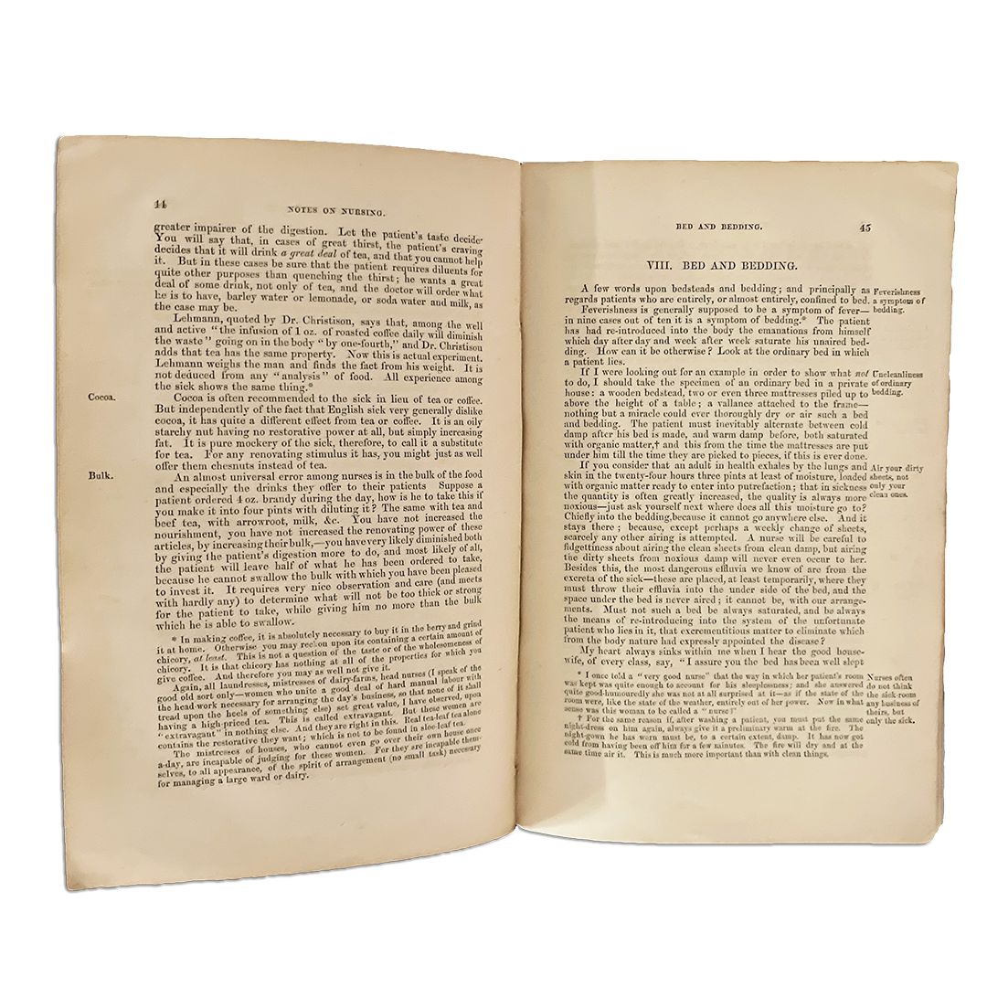 Florence Nightingale | Notes on Nursing Book